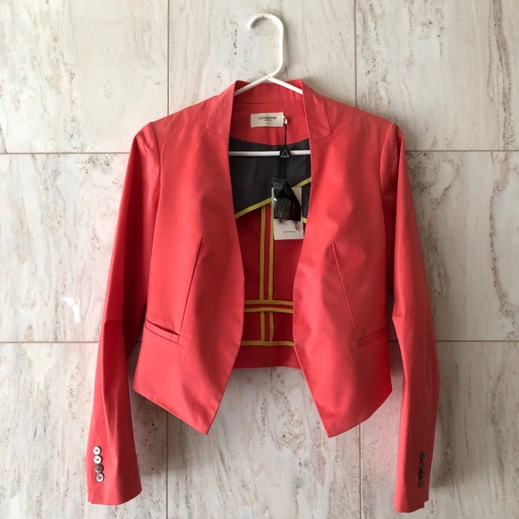 Eleven Paris | Jackets & Coats | Nwt Eleven Paris Coral Blazer | Poshmark
